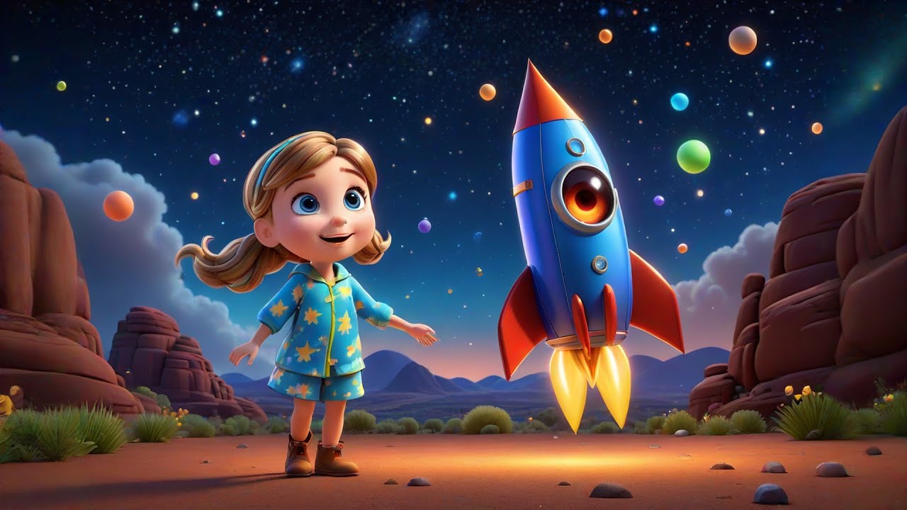 Twinkle Rocket Ride — Zoom to the Stars! | Fun Kids Song About Space ...