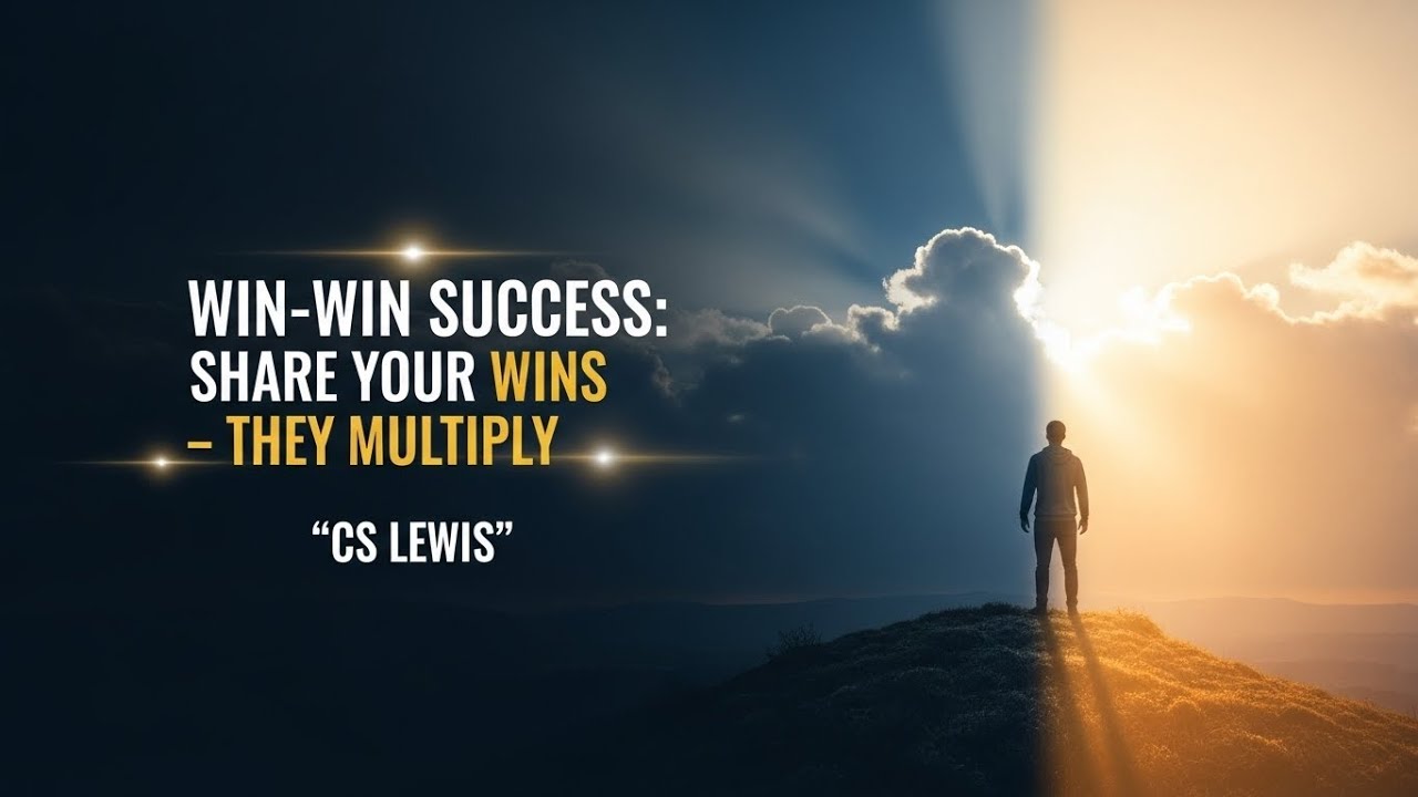 Win-Win Success: Share Your Wins — They Multiply - YouTube