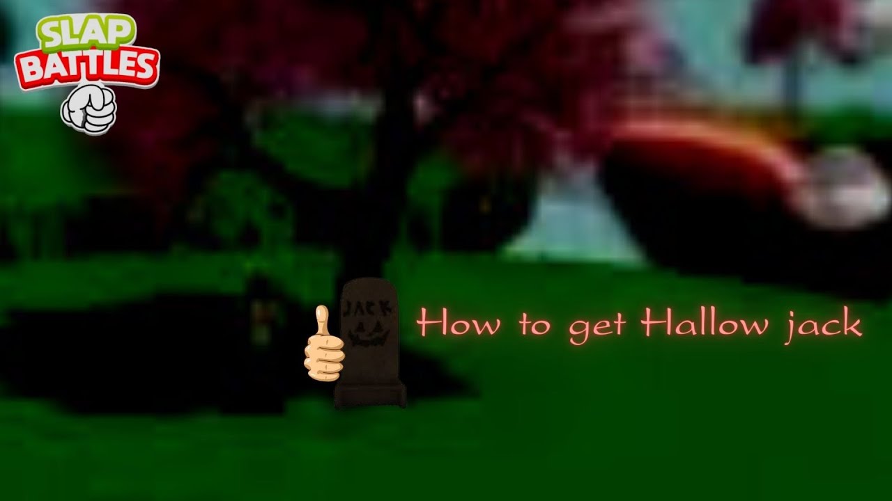 Slap Battles | How to get hallow jack glove - YouTube