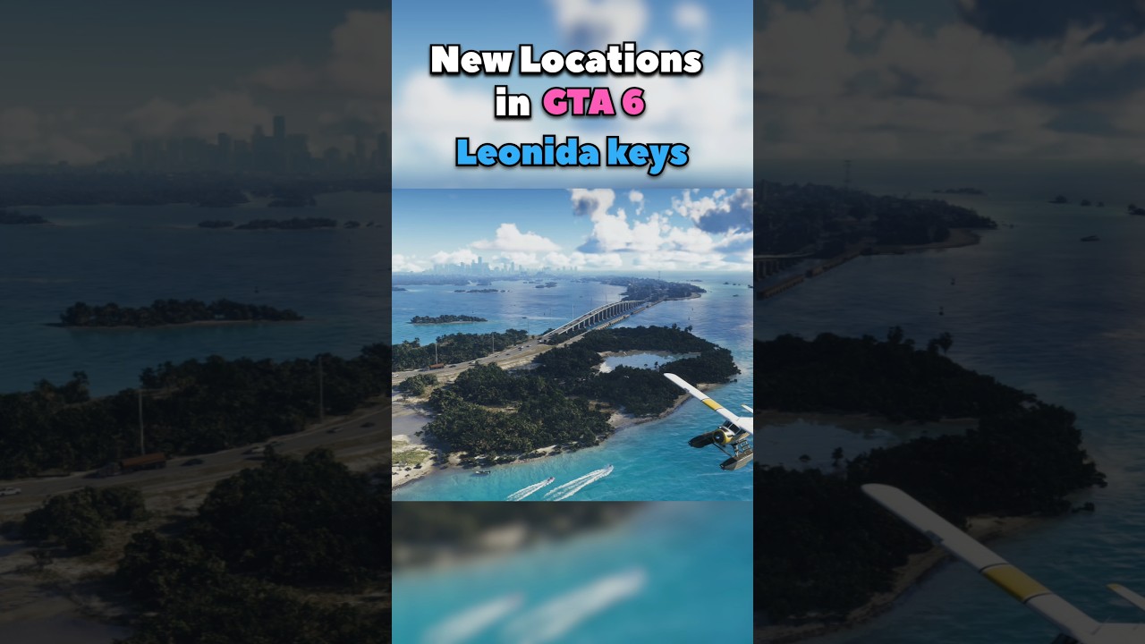 Leonida keys and mount kalaga in gta 6 #gta6 #gta6trailer #gta - YouTube