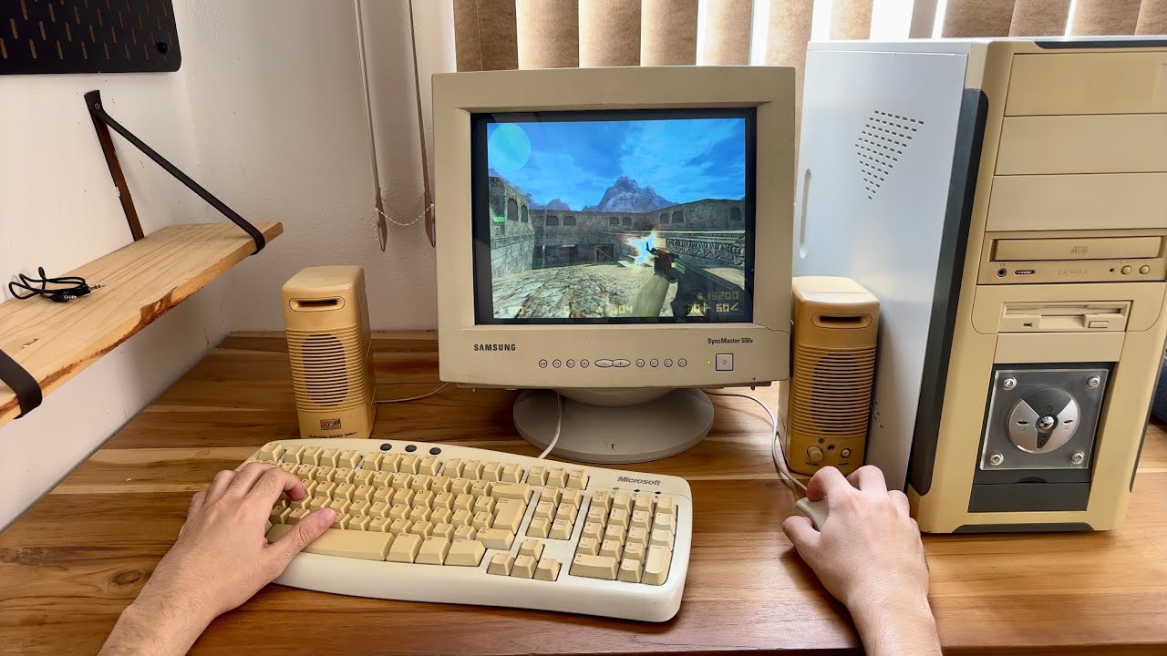 Montei um Setup Antigo Para Jogar CS 1.6 em 2025 - YouTube