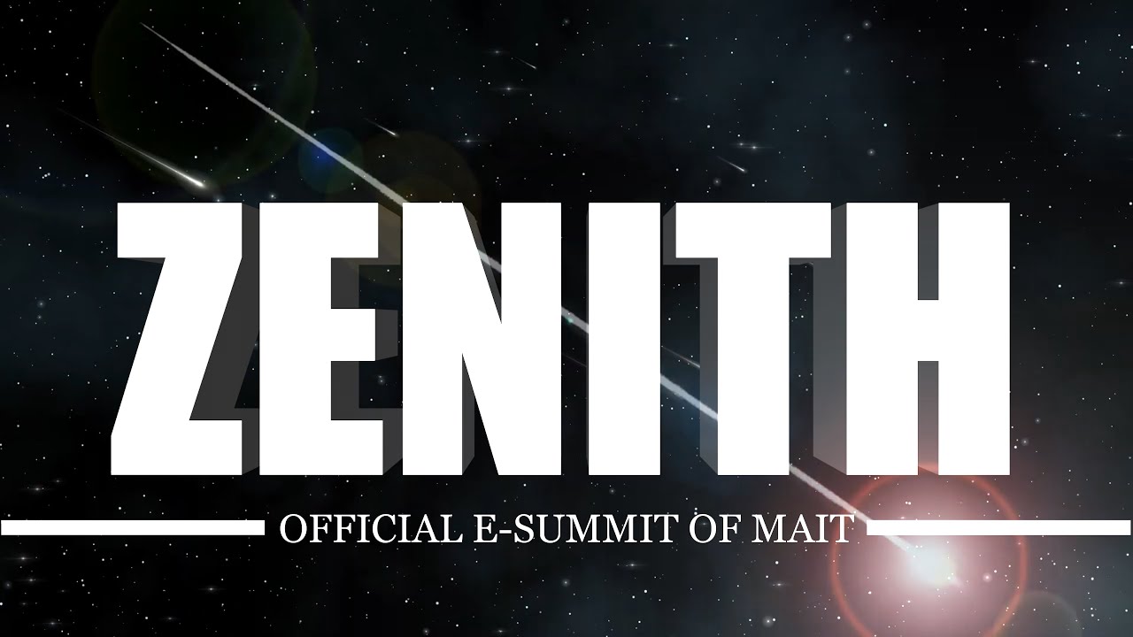 Zenith Official Trailer | E-Summit MAIT 2025 | 27-28 March 2025 - YouTube