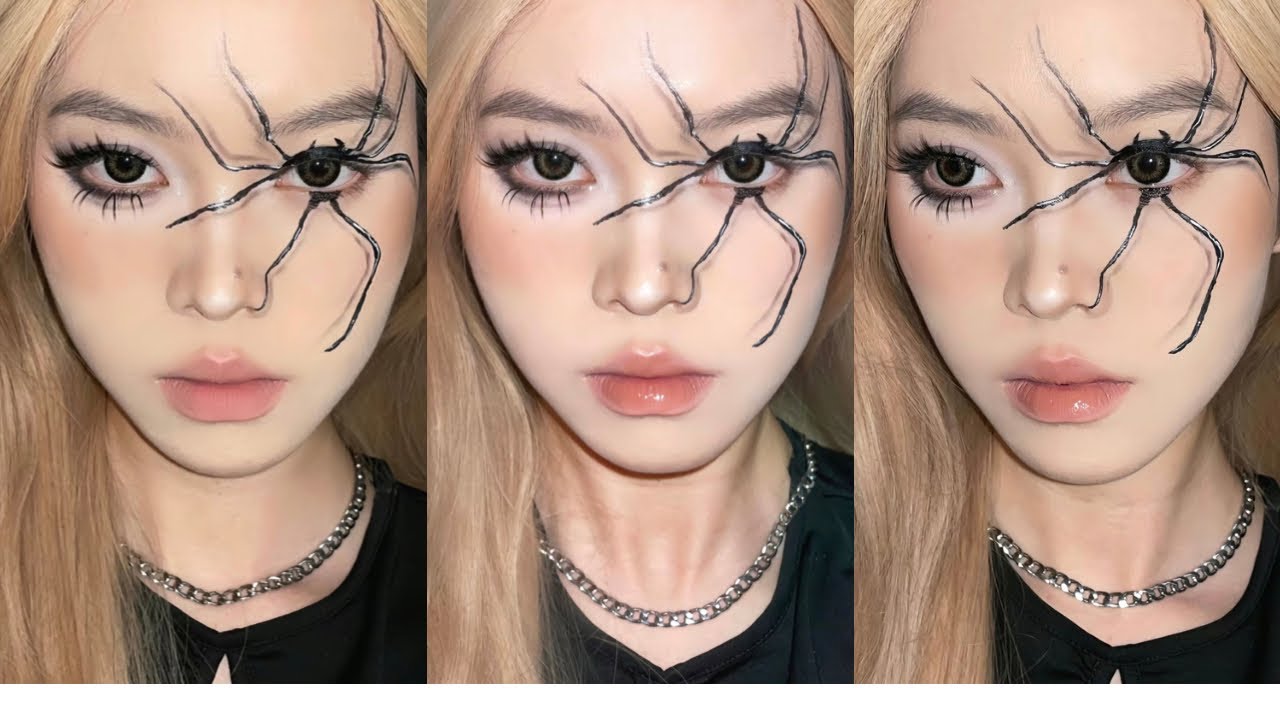 DOUYIN MAKEUP HALLOWEEN TUTORIALS | Compilation Tiktok Chinese 🕸🕷🕷🕸 - YouTube