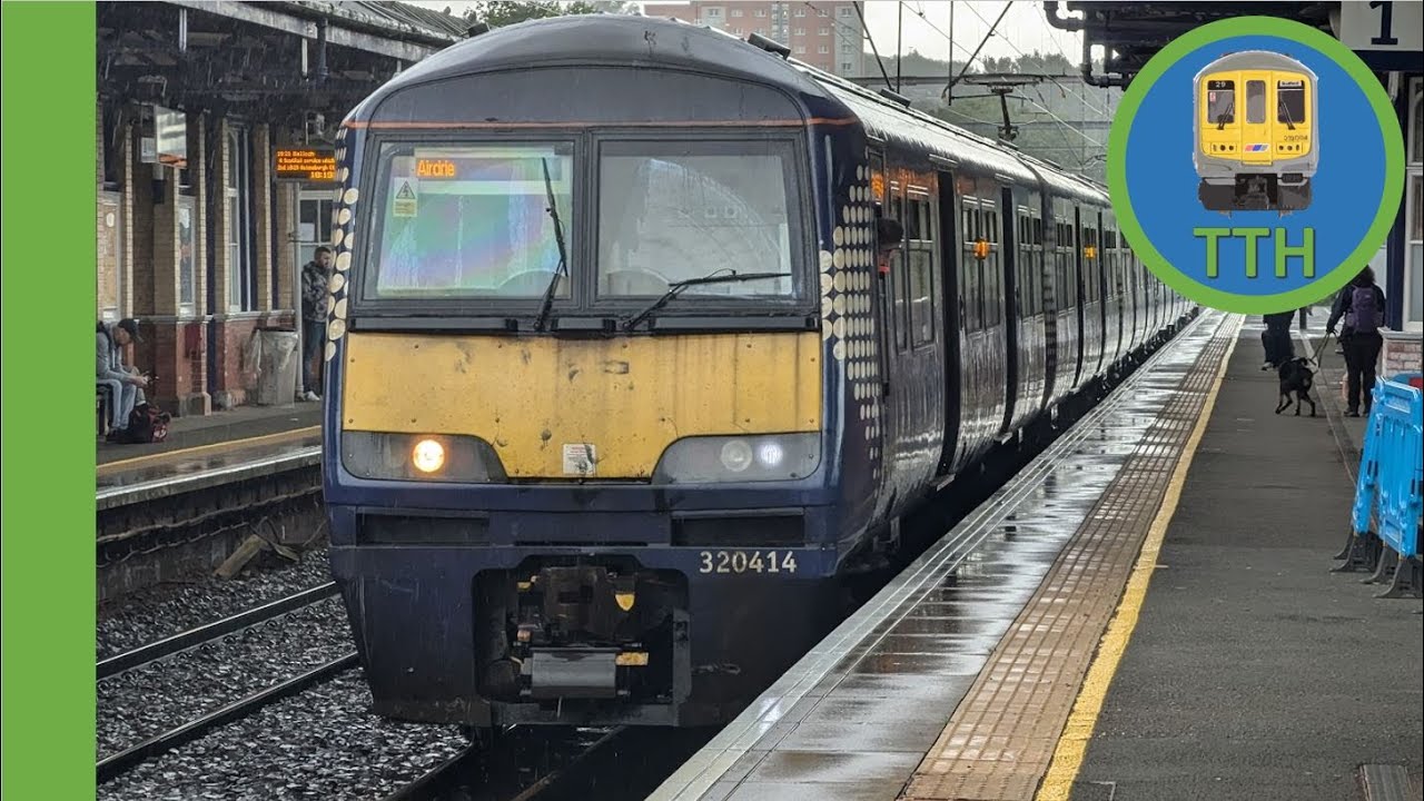 Trains at Dumbarton Central - YouTube