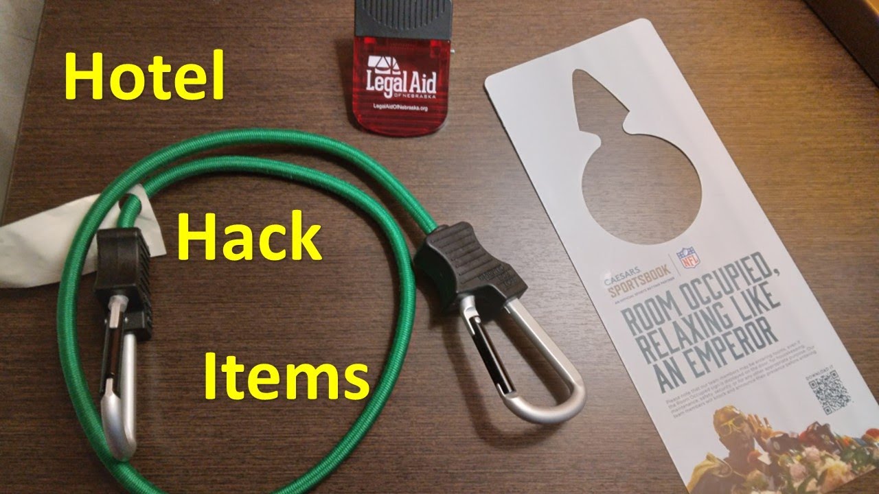 3 HOTEL HACKS For A Better Vacation - YouTube