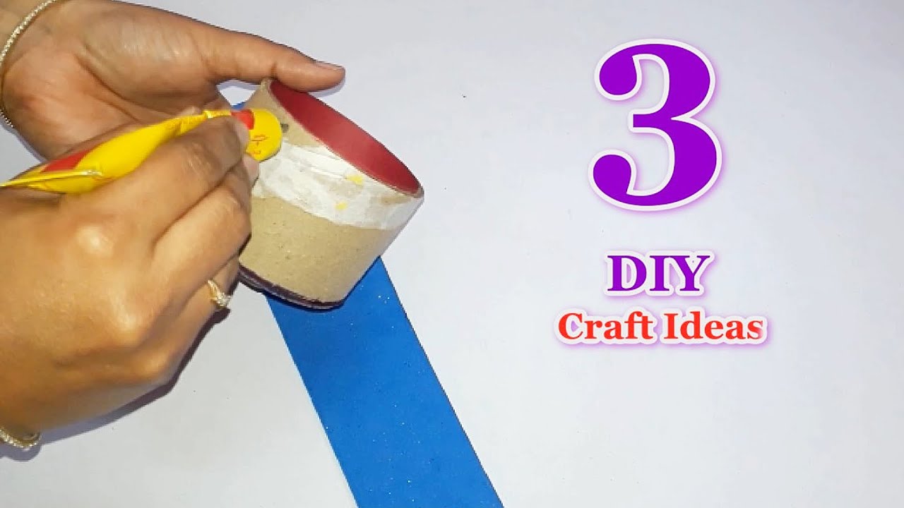 DIY 3 Best out of waste Basket made with recycled materials |DIY 3 ...