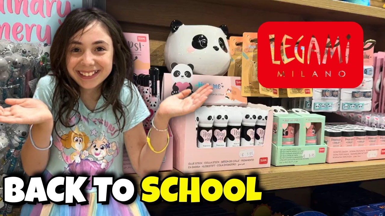 BACK TO SCHOOL 2025 🎒 SHOPPING DA LEGAMI MILANO! - YouTube