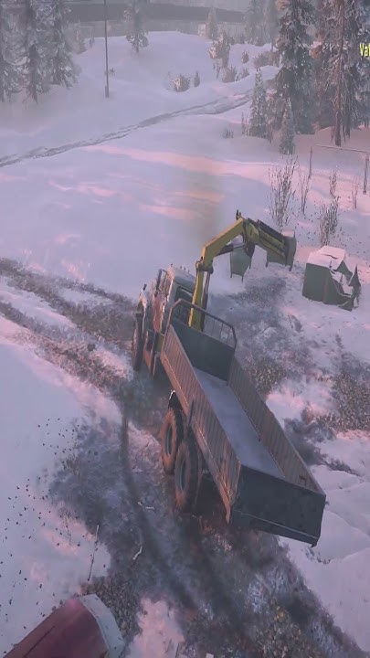 Big Brain Or Smooth Brain You Decide SnowRunner Hard Mode - YouTube