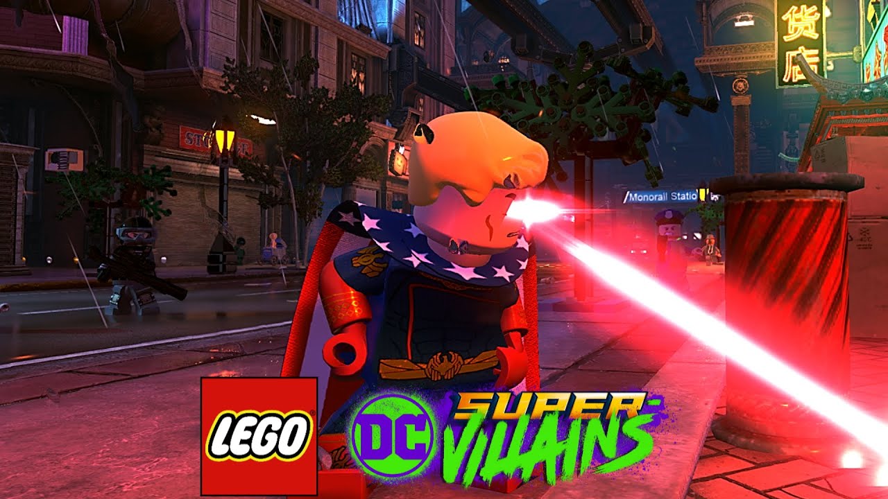 Homelander The Boys Gameplay In LEGO Video Games - YouTube