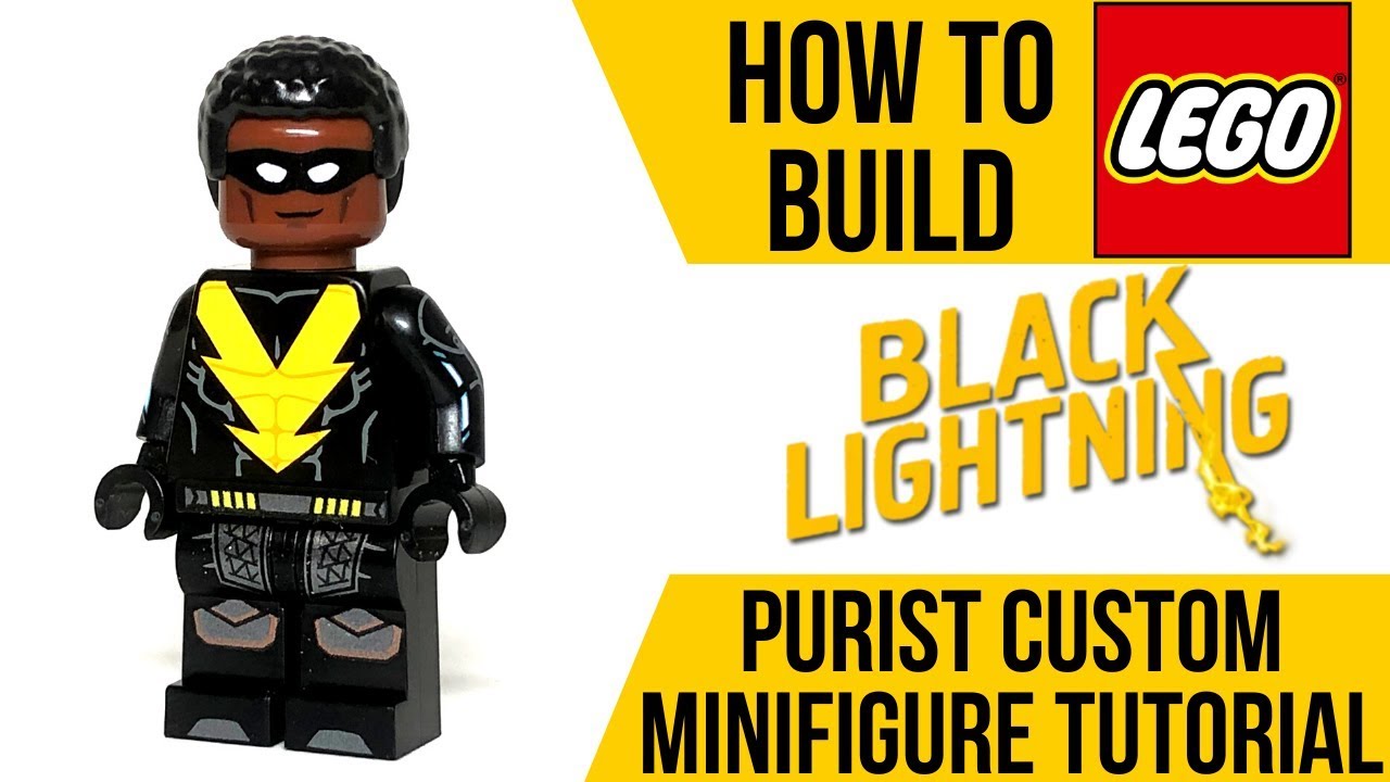 HOW TO Build LEGO BLACK LIGHTNING - YouTube