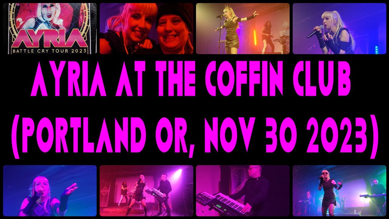 Ayria at The Coffin Club Portland OR, Nov 30 2023 - YouTube
