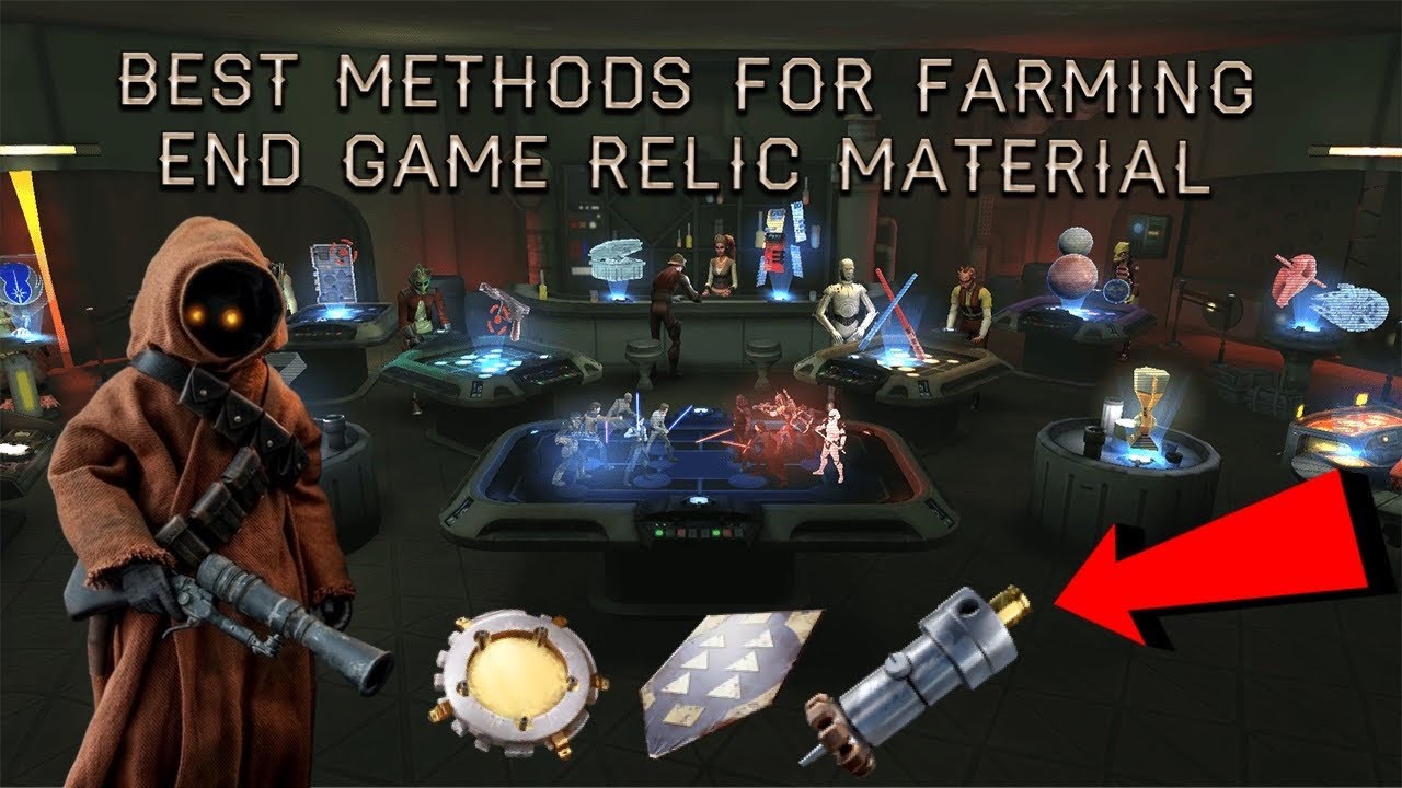 SWGOH Relic Salvage Tips - YouTube