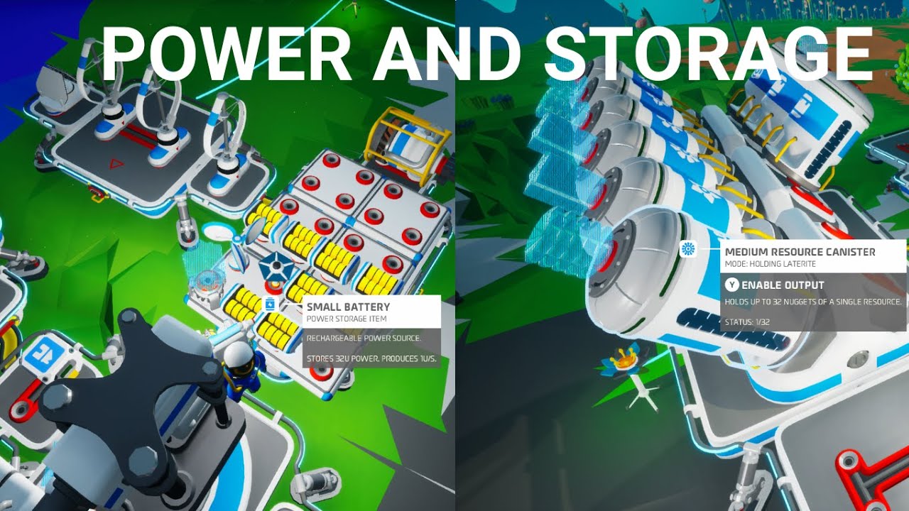 POWER AND STORAGE!!! Astroneer episode 5 - YouTube