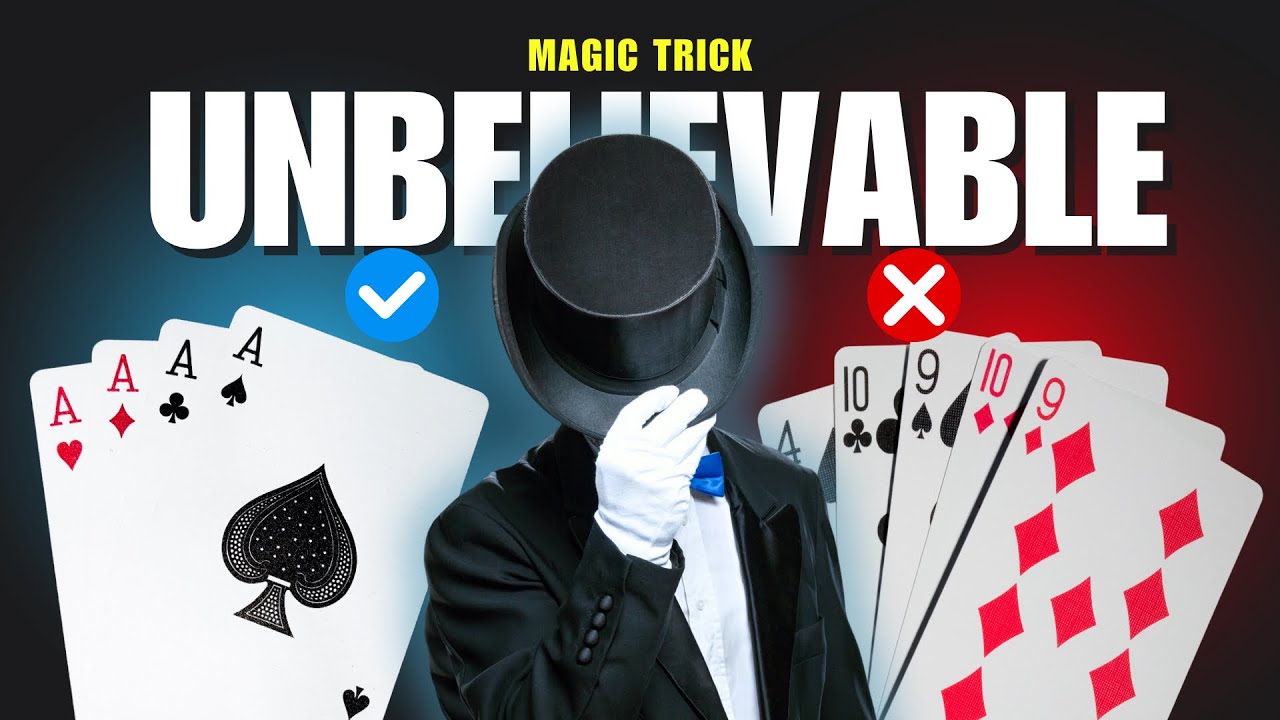Unbelievable Magic Trick You've Ever Seen - YouTube