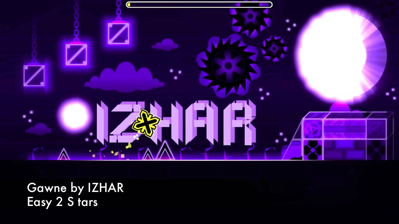 Geometry Dash - 5000 stars celebration! (Gawne by IZHAR) - YouTube