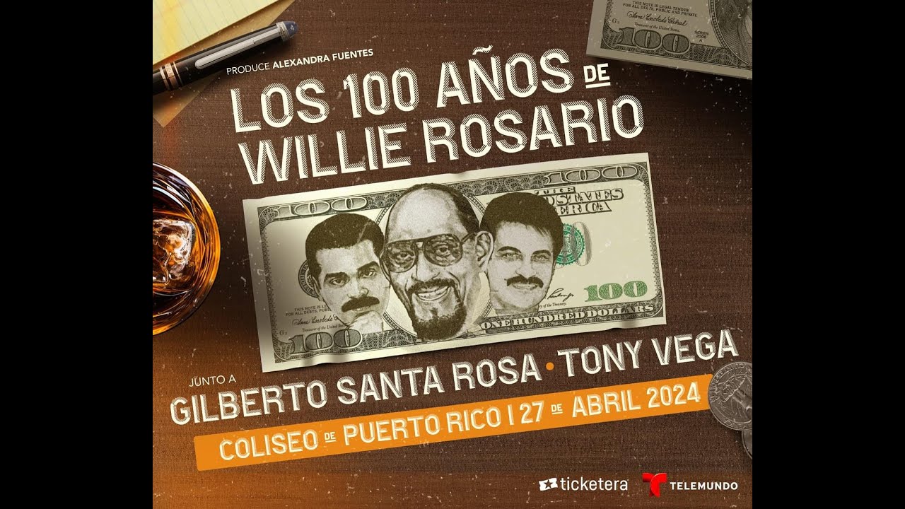 Promo Concierto 100 Años de Willie Rosario en Puerto Rico - YouTube