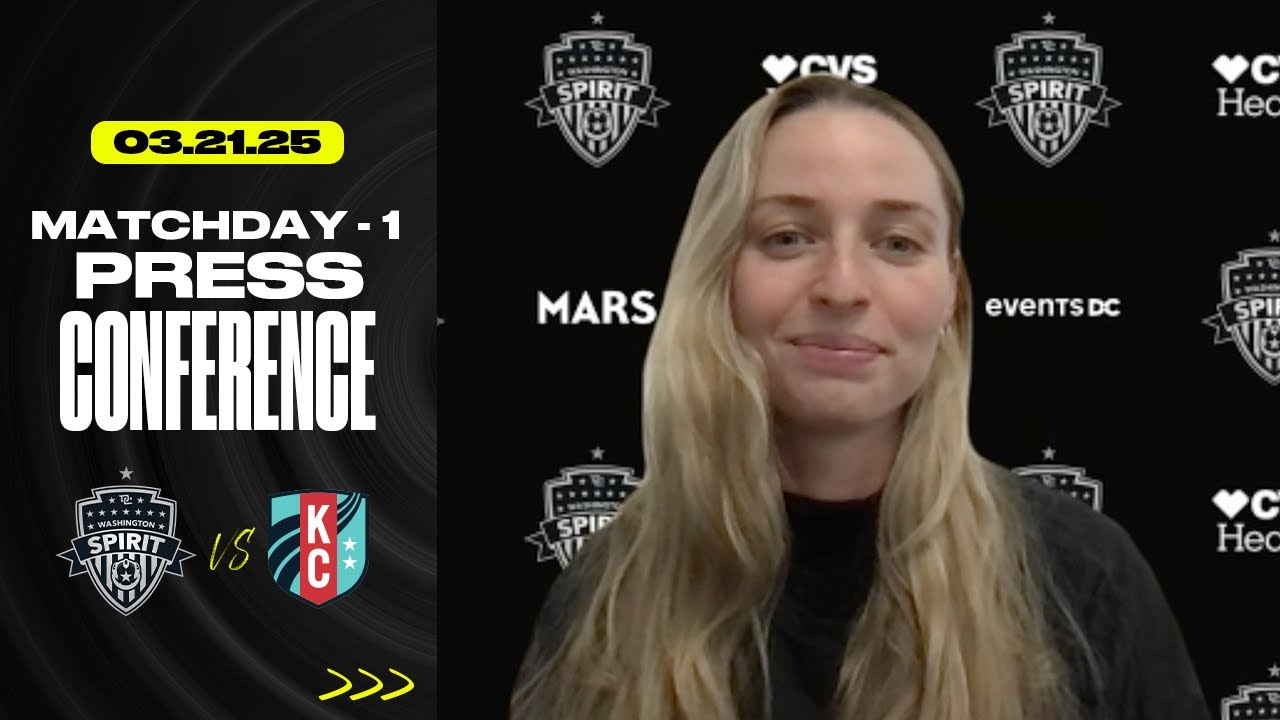 "It's about teamwork in defense" | Gabby Carle | Matchday -1 Press ...