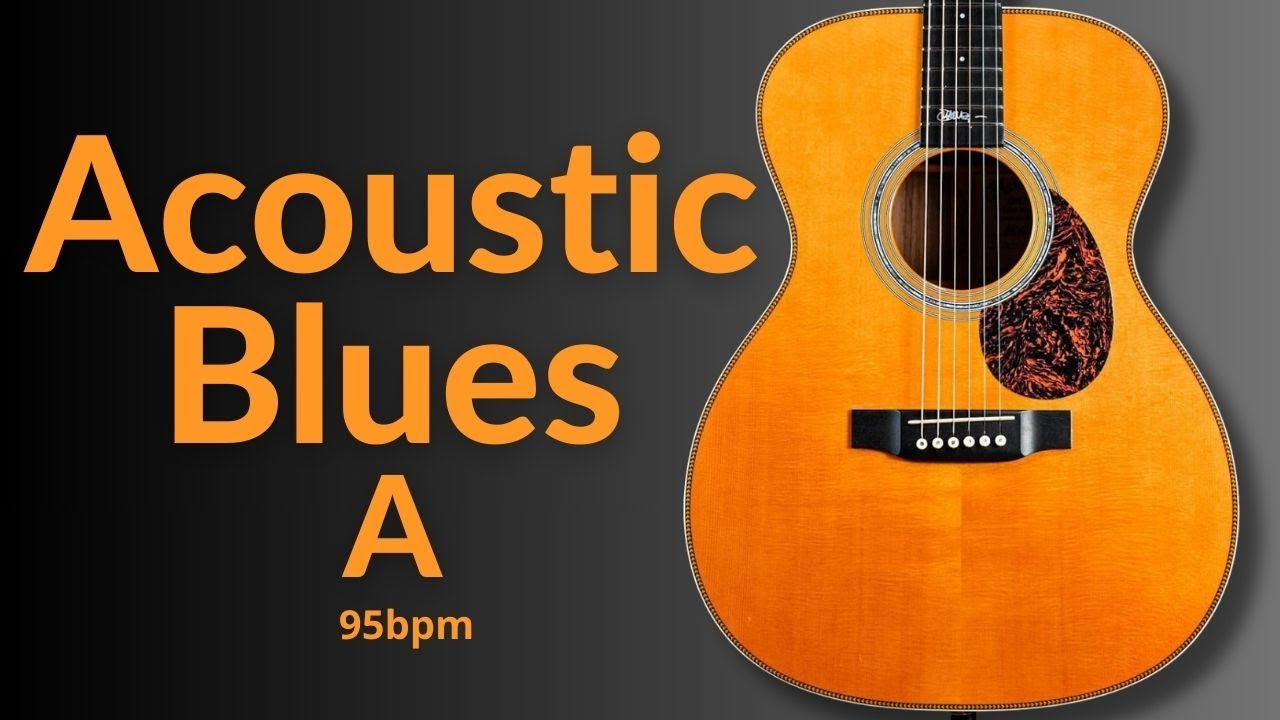 Acoustic Blues Guitar Backing Track in A Major - YouTube