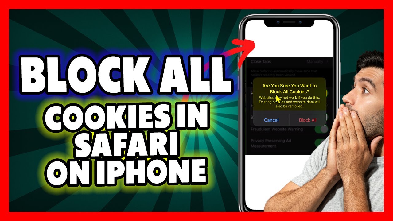 How to Enable/Disable Block All Cookies in Safari on iPhone - YouTube