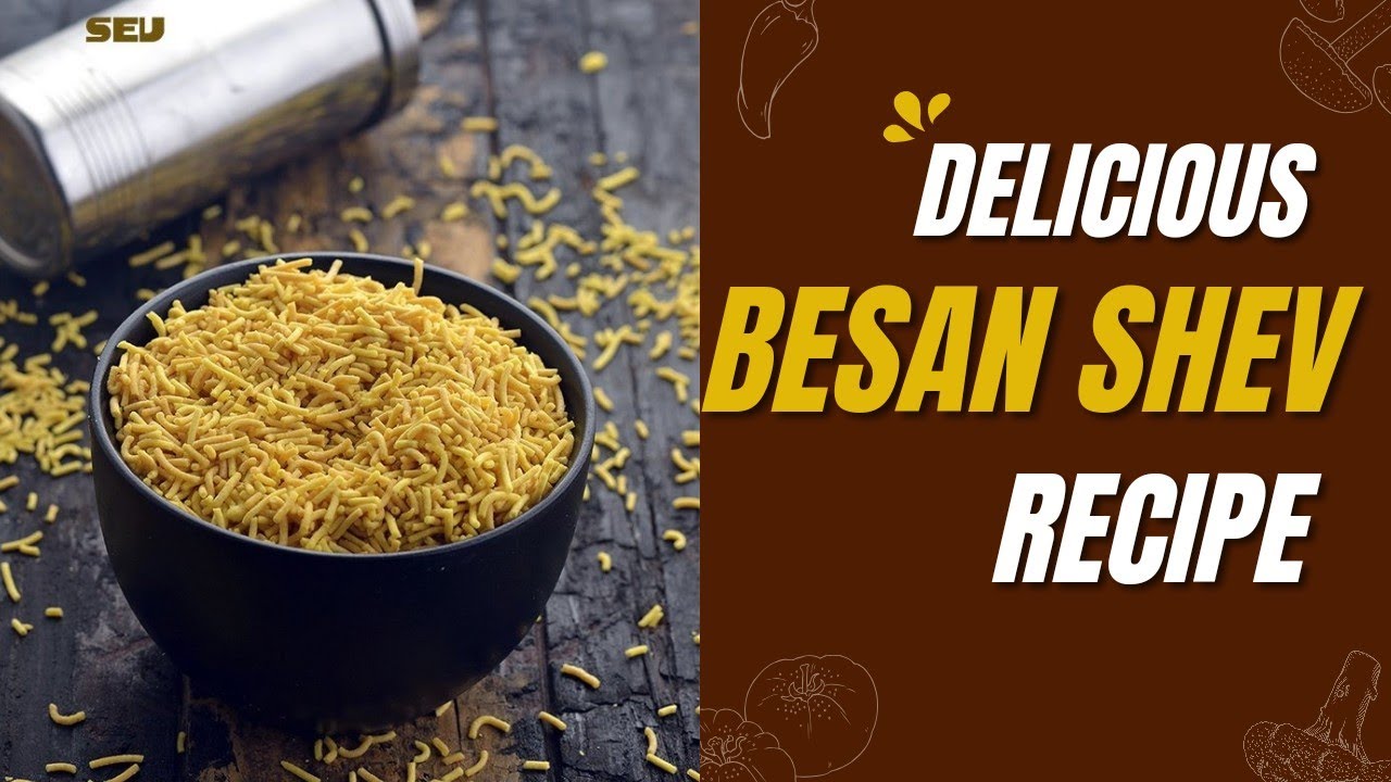 बेसनाचे बारिक शेव ( Besan Atta Shev) - YouTube
