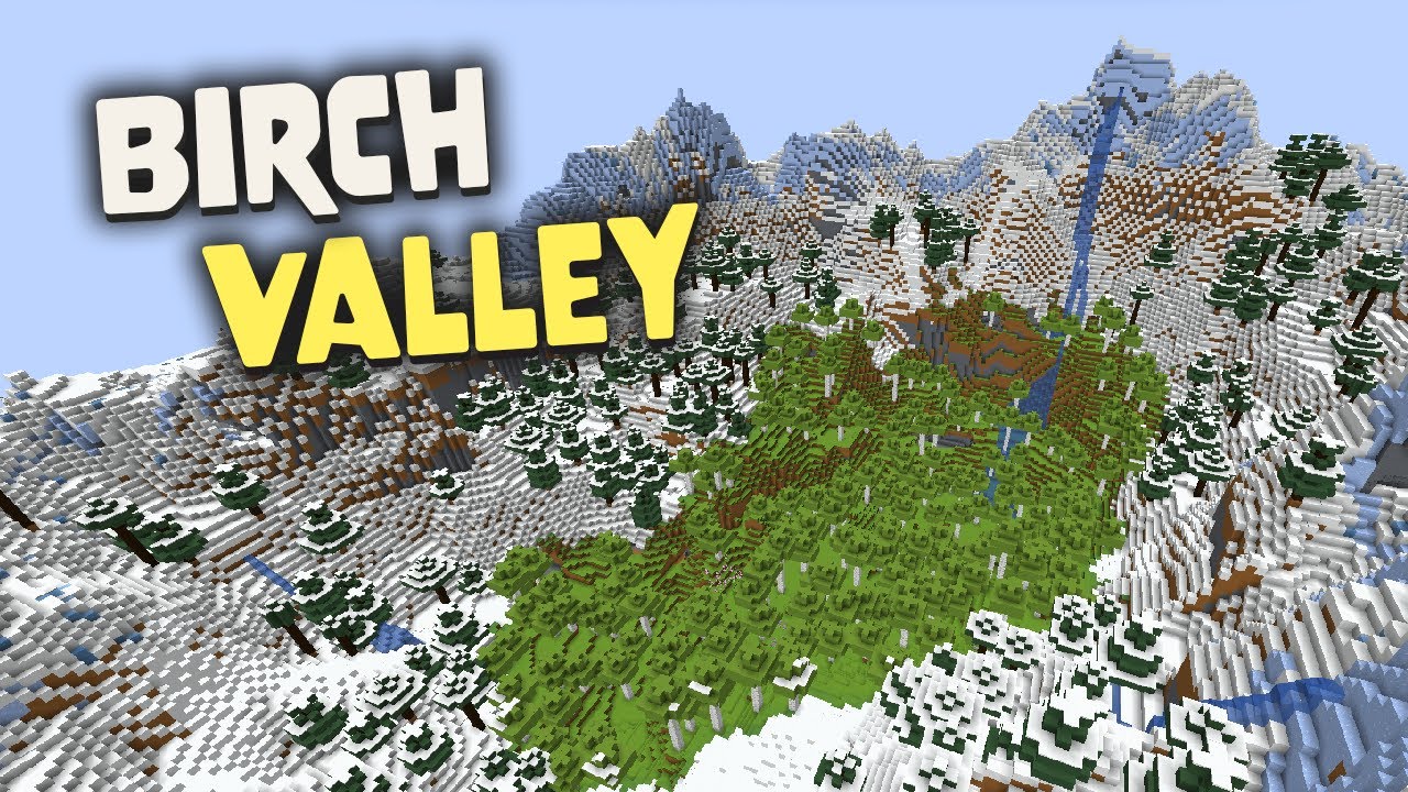 Epic Valley Seed for Vanilla Minecraft 1.19 | Snowy Slopes seed for ...