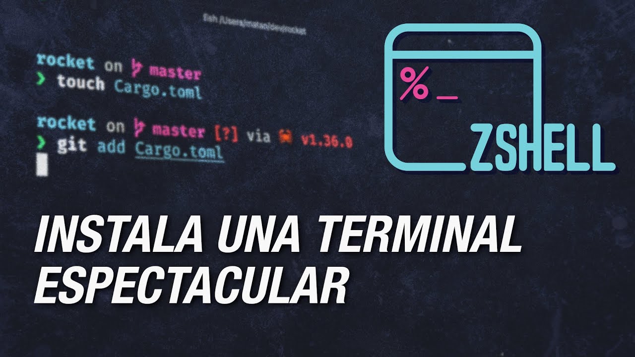 Instala una 🖥️ Terminal Increíble con Zsh + Oh My Zsh + Starship - YouTube