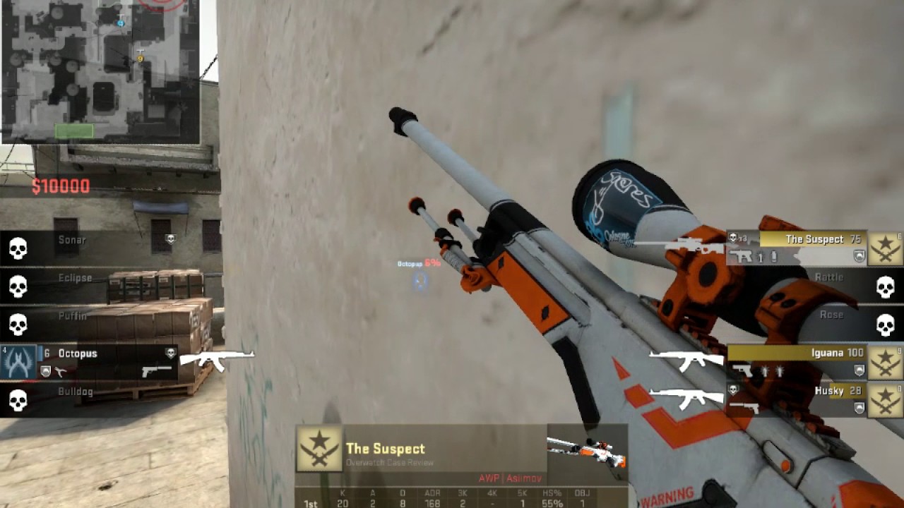 Obvious Cheater on Counter Strike ! - YouTube