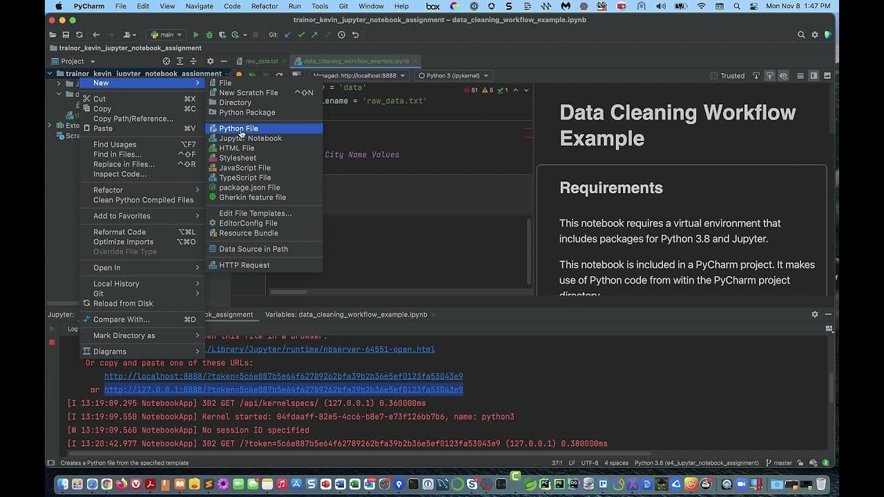 Tutorial: IS430 Jupyter Notebook Assignment - Part 2 - YouTube