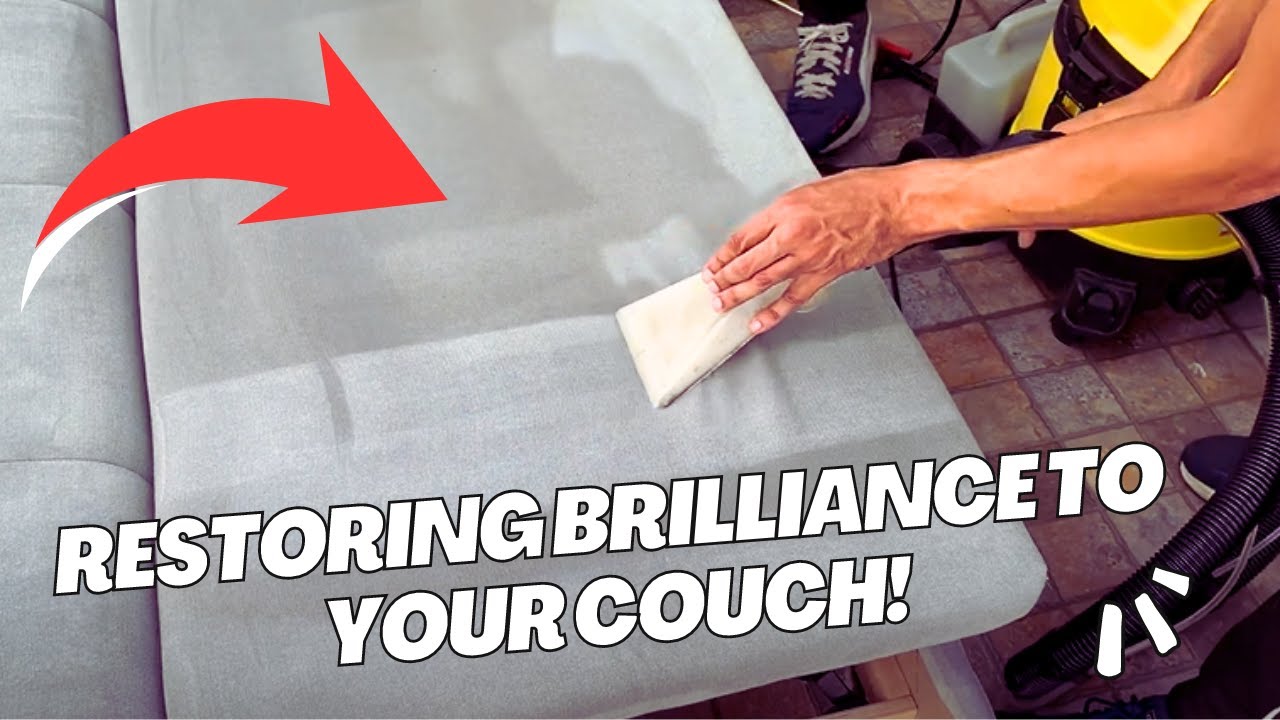 Deep Sofa Cleaning: Restoring Brilliance to Your Couch! 🌟🌟🌟🌟🌟 - YouTube