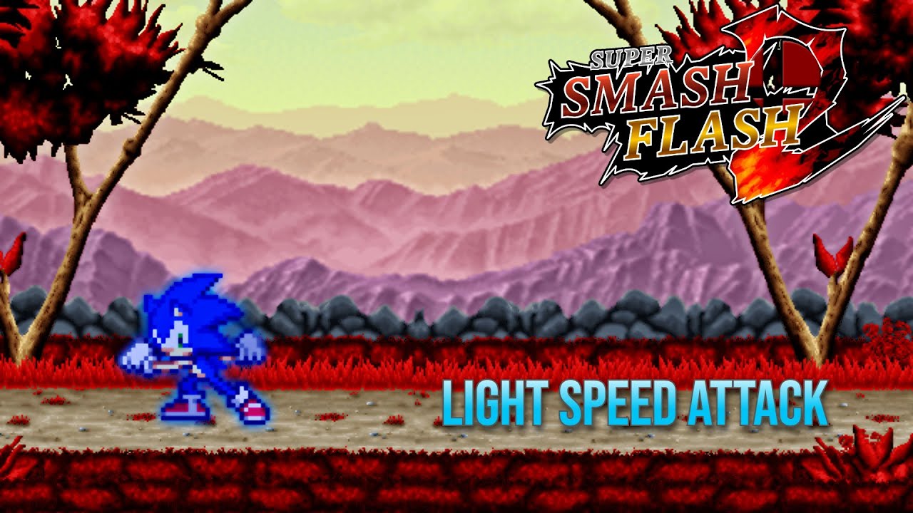 SSF2 Mods: Chargeable Light Speed Attack - YouTube