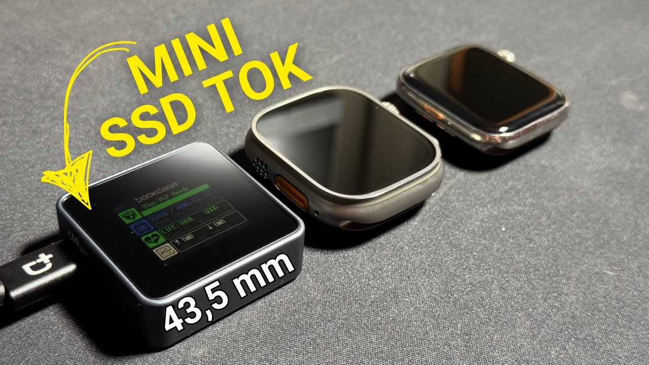 Miért nem ilyen minden külső SSD? – Dockcase Pocket M.2 SSD tok - YouTube