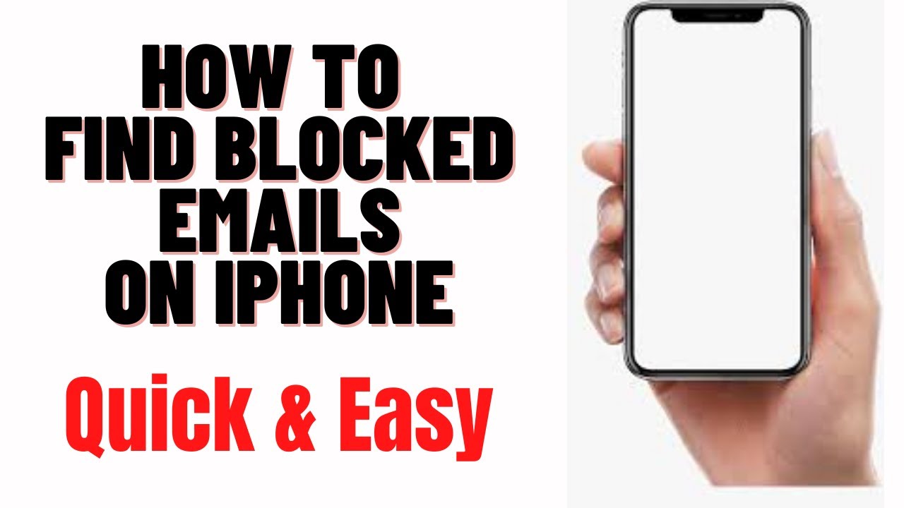 How To Find Blocked Emails On Iphone how To Find Blocked Email Address how-to-find-blocked-emails-on-iphone-how-to-find-blocked-email-address