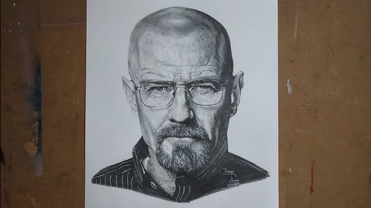BREAKING BAD | WALTER WHITE | BRYAN CRANSTON | HEISENBERG | PENCIL ...