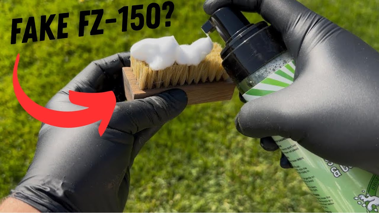 Fake Fz-150? Shoelada Sneaker Cleaner Review - YouTube