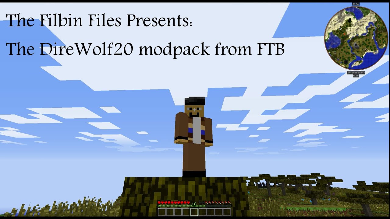 DireWolf20 Modpack #1 - YouTube