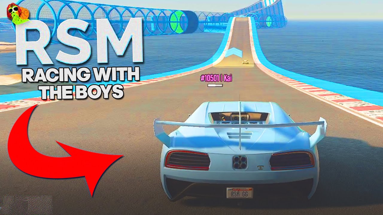 RSM RACING WITH FRIENDS! | Funny Moments - YouTube