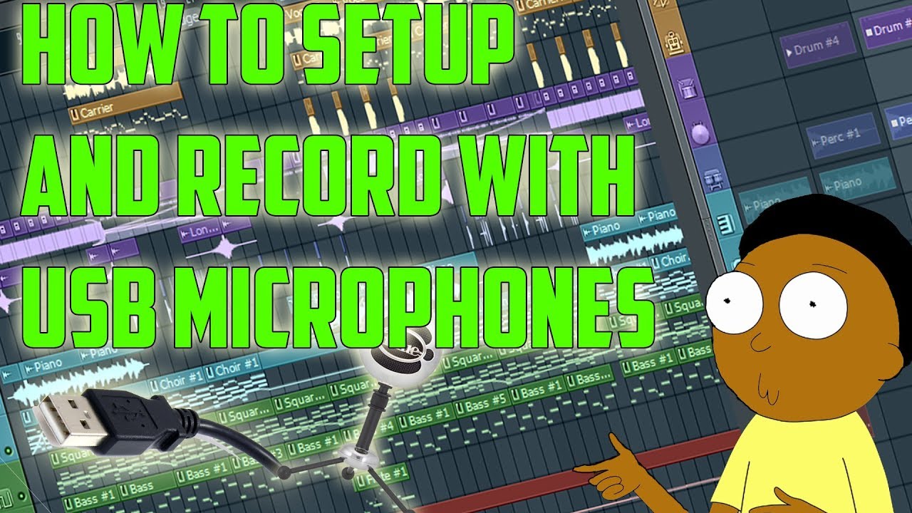 How to setup USB microphones for recording Rap vocals in Fl studios ...