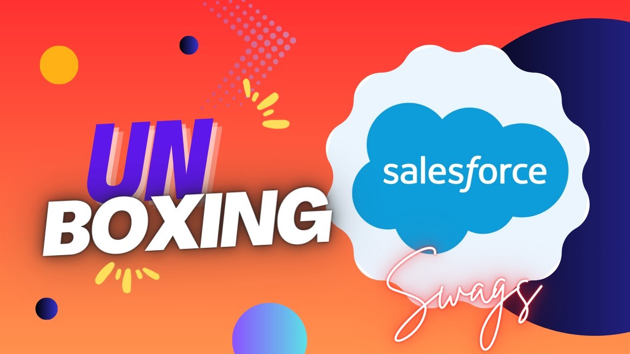 Salesforce || T-Shirt || Bottle || Goodies || Unboxing || Jagannath Pal ...