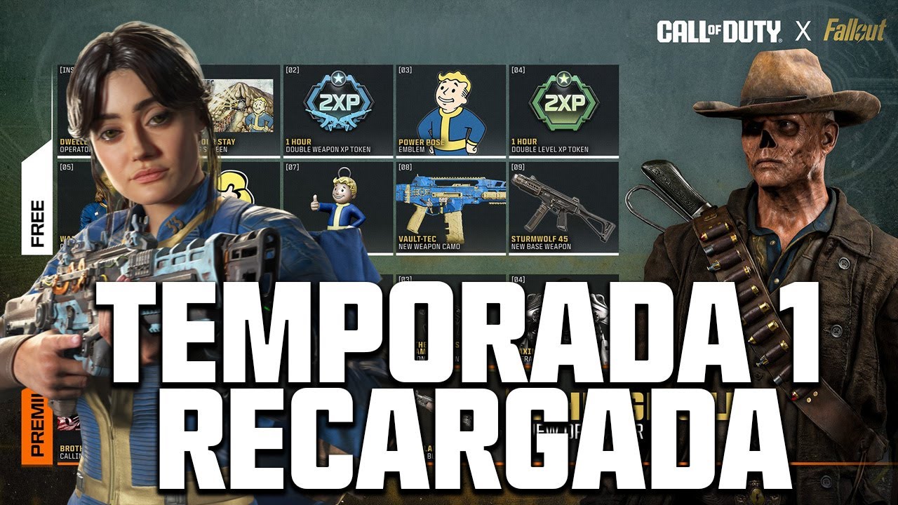 OFICIAL Toda la TEMPORADA 1 RECARGADA de WARZONE y BLACK OPS 7 - YouTube
