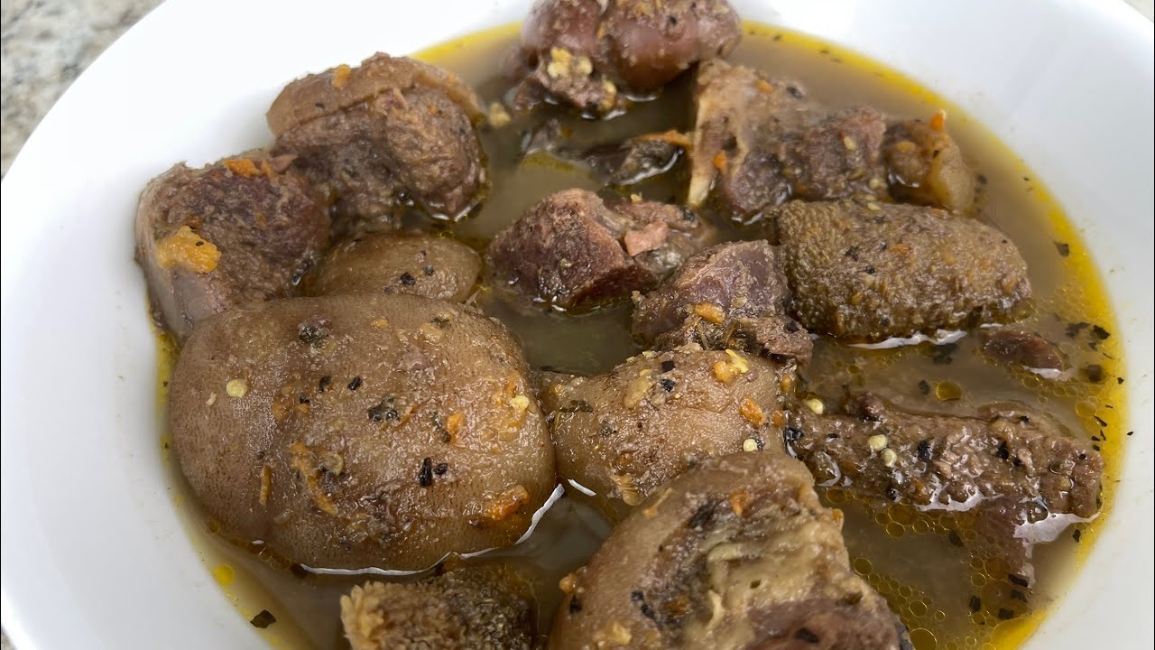 Goat Meat Pepper Soup - YouTube
