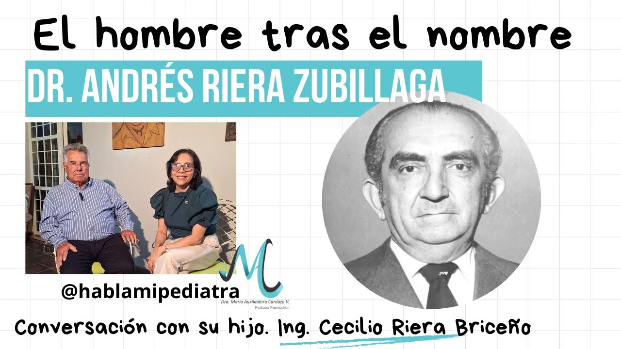 EL HOMBRE TRAS EL NOMBRE: Dr. Andrés Riera Zubillaga - YouTube