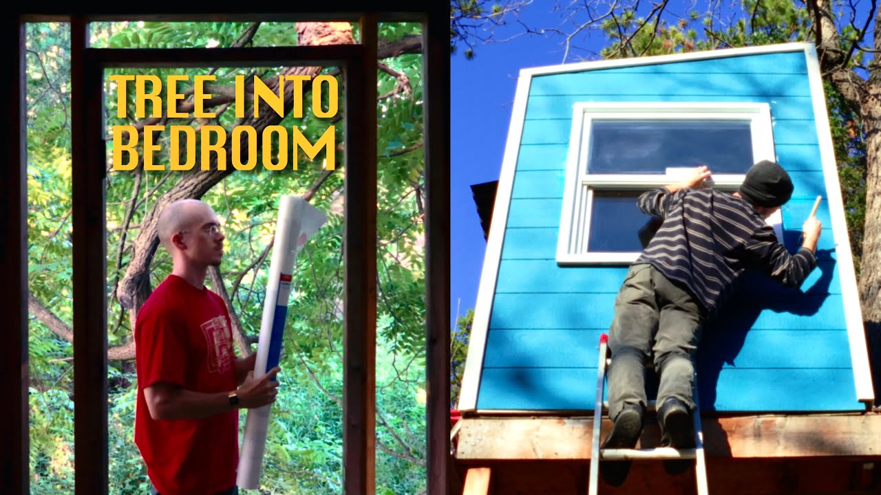Building Myself a Bedroom in My Parents Tree - YouTube