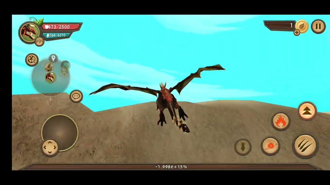 Dragon sim: Defeated all boss in dragon sim - YouTube