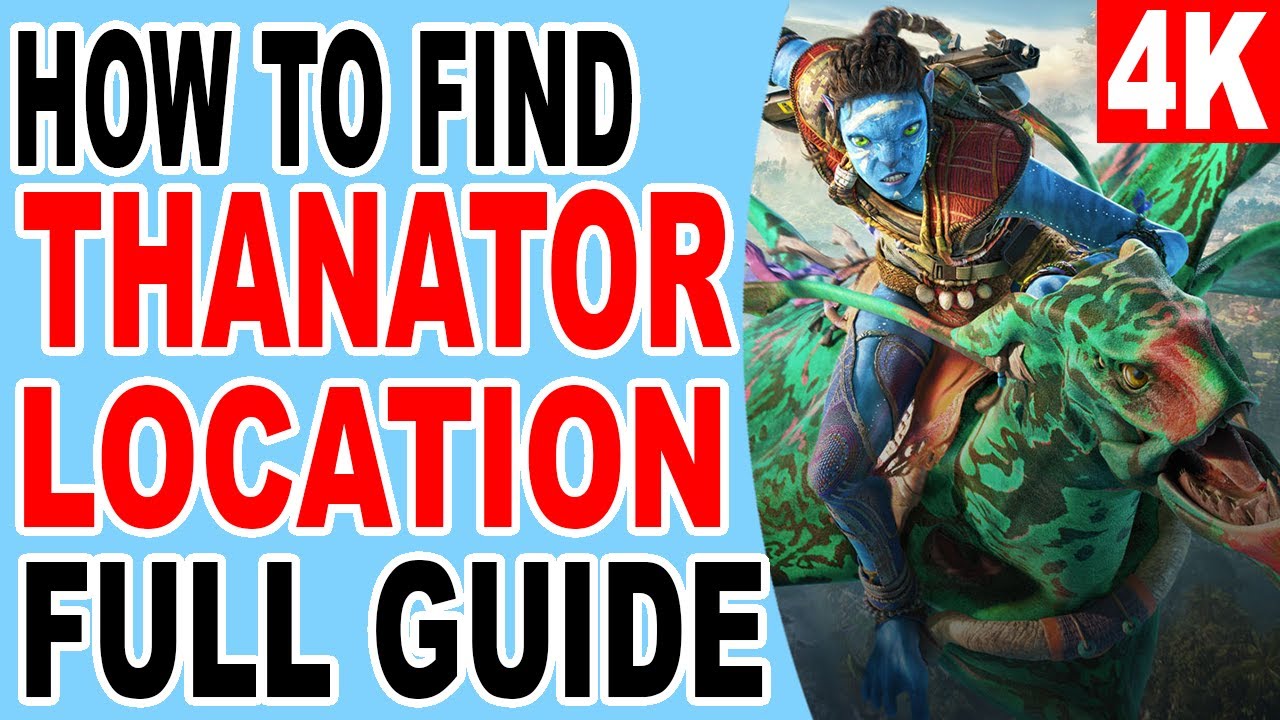 How to Find Thanator Location - Avatar Frontiers of Pandora - YouTube