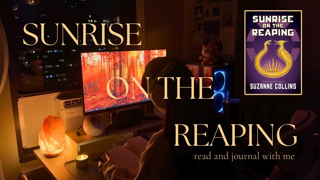 sunrise on the reaping ☀ reading & journaling vlog - YouTube