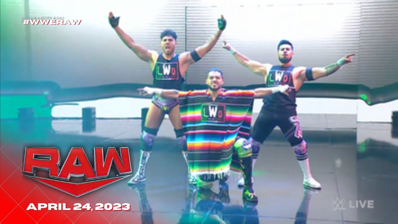 LWO new entrance: WWE Raw, April 24, 2023 - YouTube