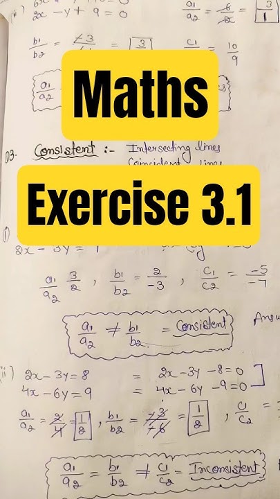Class 10th | Maths Exercise 3.1 basic introduction class10 #kvs #ncert #class10maths #maths ...
