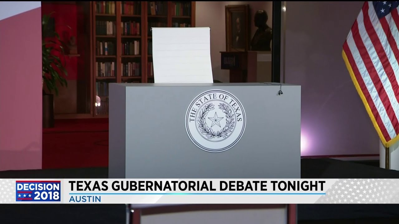 Texas gubernatorial debate tonight - YouTube