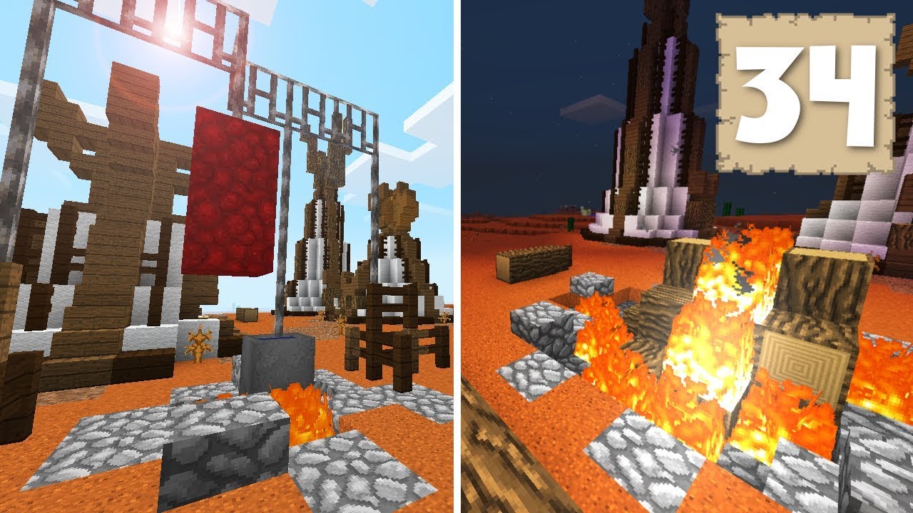 BONFIRES & CAMP GROUND DETAILS! - Survival Let's Play Ep. 34 ...