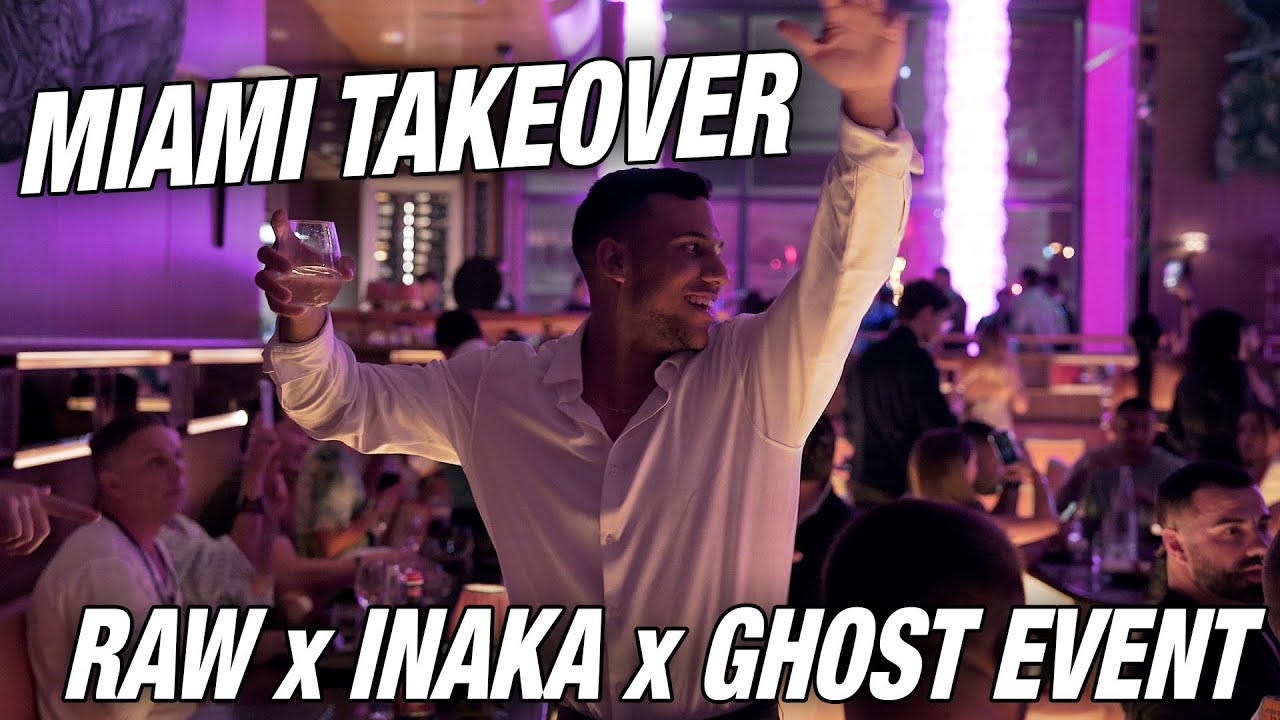 MIAMI TAKEOVER | Raw x Inaka x Ghost Event - YouTube